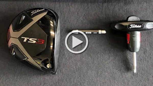 How to adjust your Titleist TS1, TS2, or TS4 driver | Golfbidder