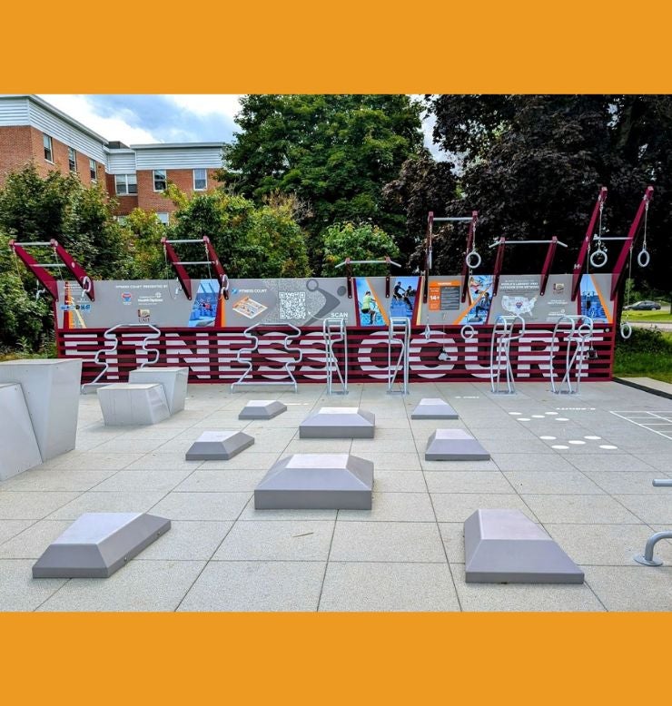 Get a 7-minute workout at our new Fitness Court at UMF | Community ...