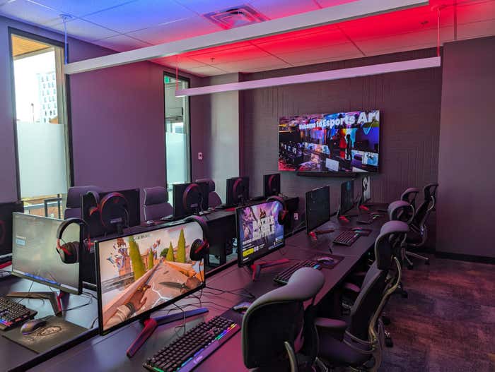 Bow Valley College Esports Arena | Applied Electronics