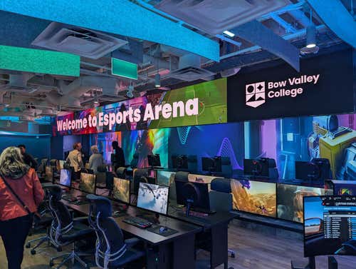 Bow Valley College Esports Arena | Applied Electronics