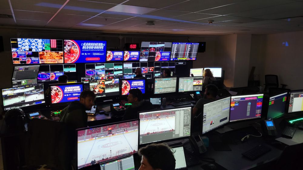 Montréal Canadiens Bell Centre SMPTE ST 2110 IP-Based UHD 60p ...