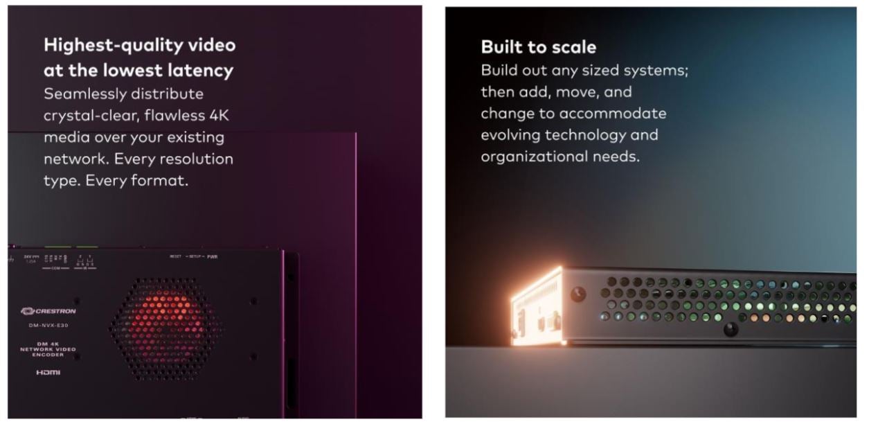 Crestron DM NVX AV-over-IP. Endlessly Inspiring. | Applied Electronics