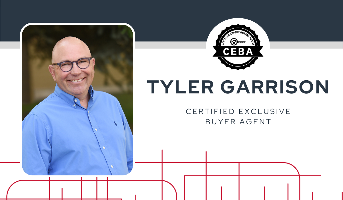 Tyler Garrison Awarded the Certified Exclusive Buyer Agent® Designa...