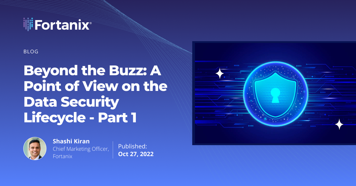 A point of view on the Data Security Lifecycle | Fortanix