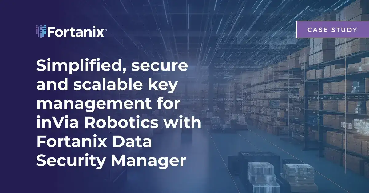 Invia Case Study | Fortanix