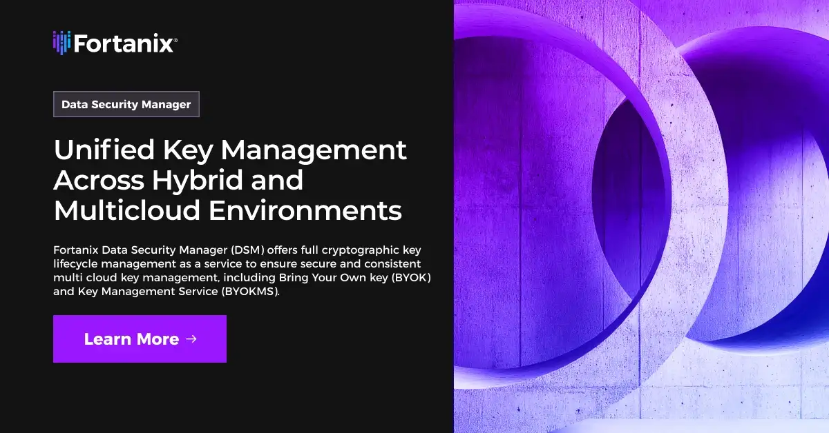 Multicloud Key Management | Fortanix