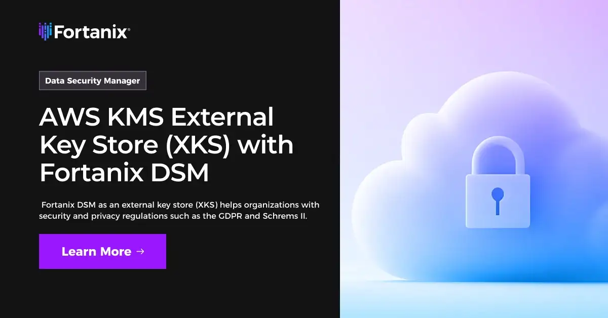 AWS External Key Store Solutions | Fortanix