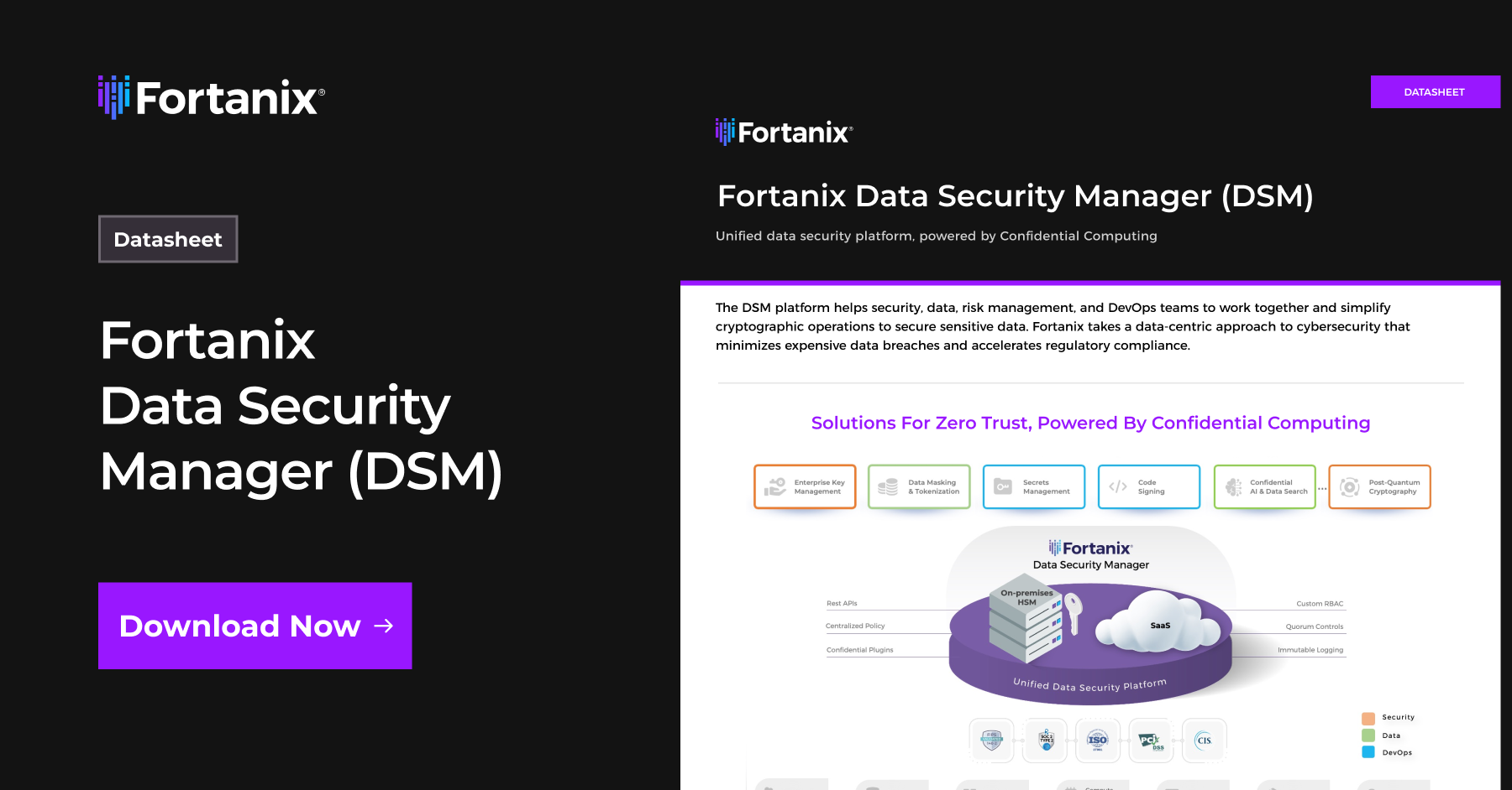 Fortanix Data Security Manager | Fortanix