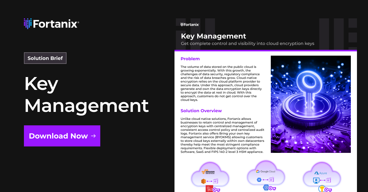 Fortanix Key Management | Fortanix