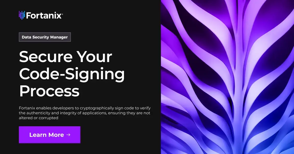 Secure Your Code-Signing Process | Fortanix