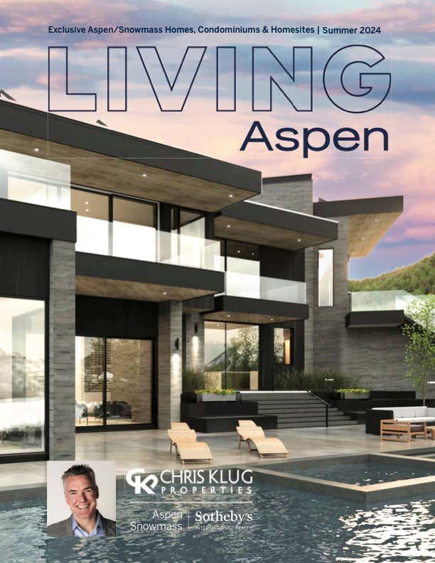 Living Aspen Magazine | Aspen Lifestyle and Real Estate - Chris Klu...