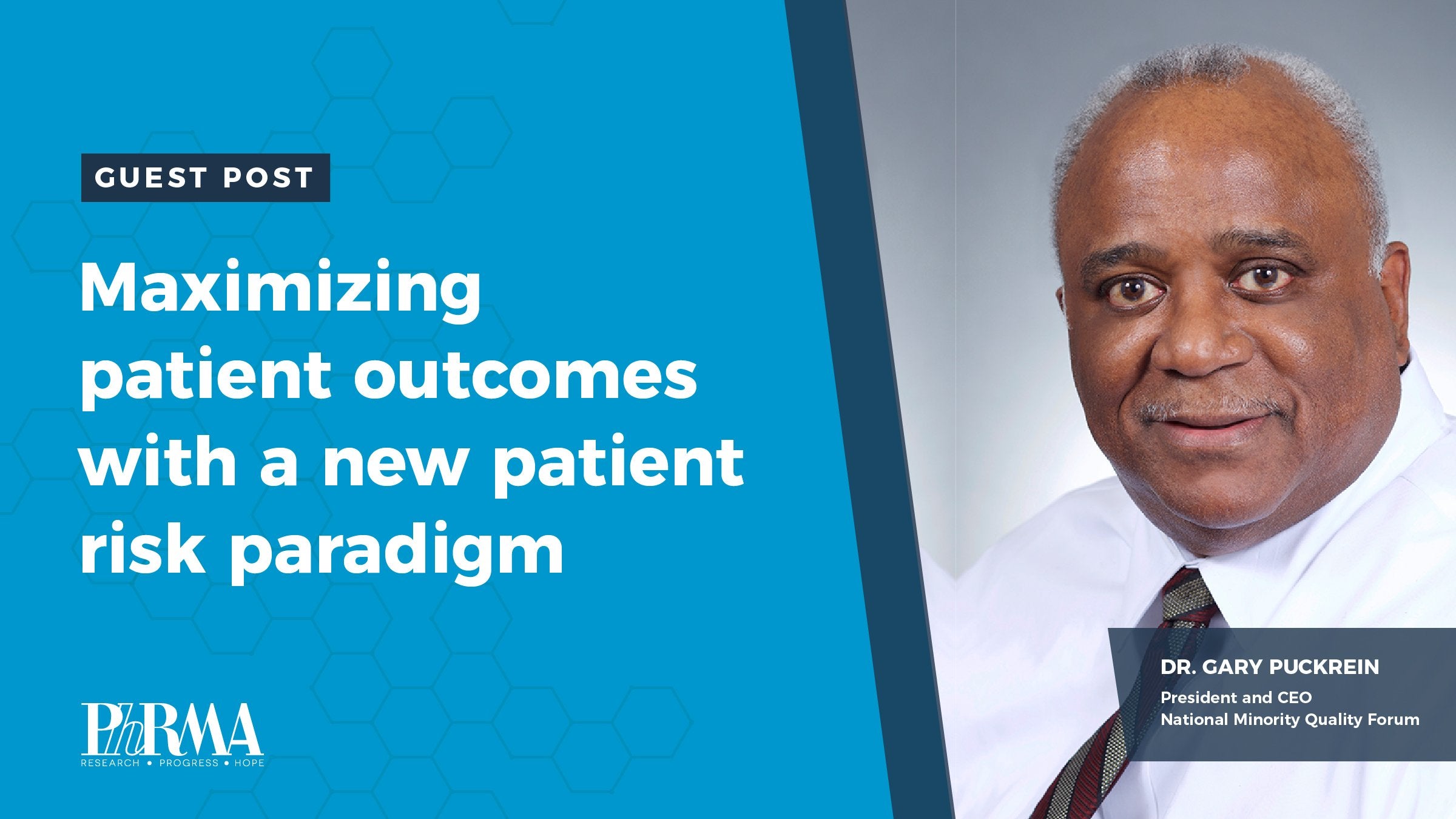 Creating a new patient risk paradigm in American health care | PhRMA