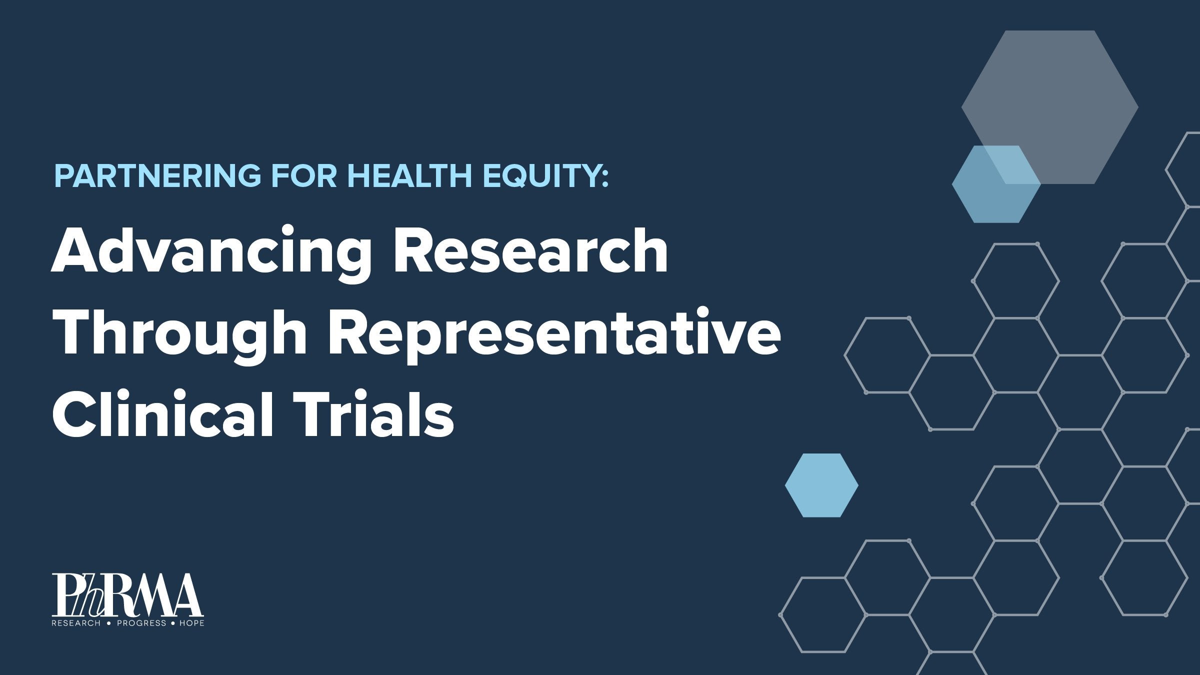 PhRMA hosts first stakeholder workshop on clinical trial diversity | PhRMA