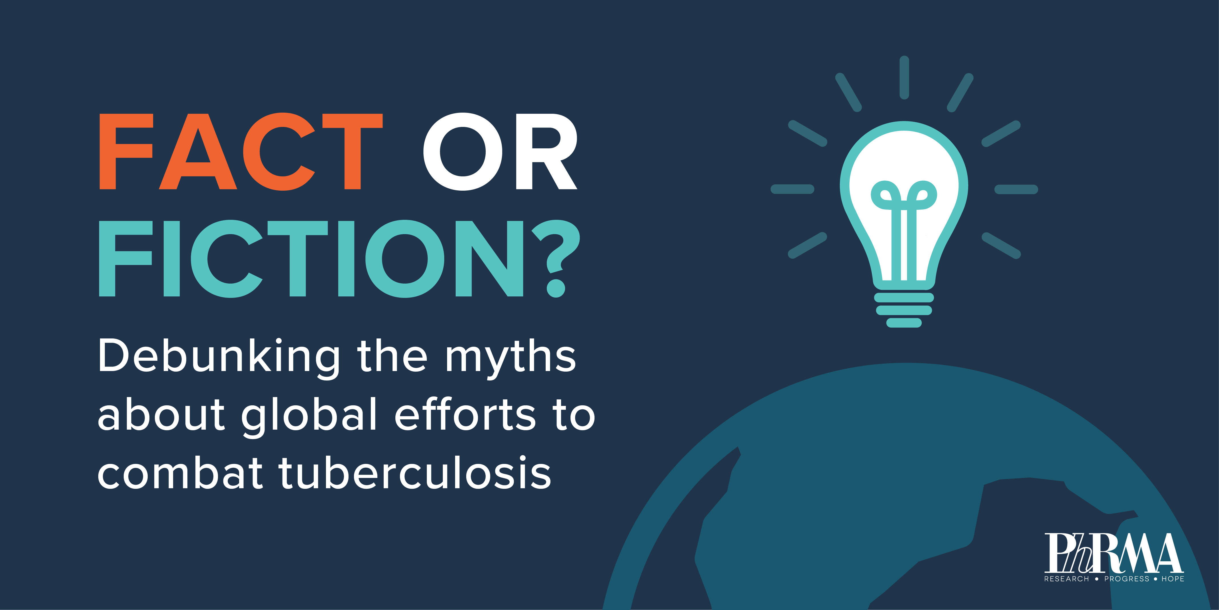 Five Myths About Global Efforts To Combat Tuberculosis Phrma