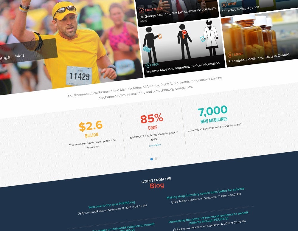 Welcome to the new PhRMA.org | PhRMA