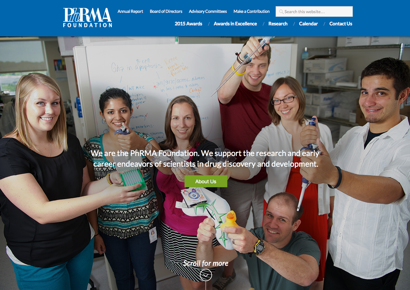 PhRMA Foundation Launches New Web Platform | PhRMA