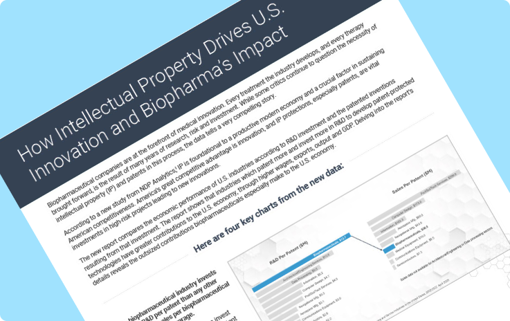 How Intellectual Property Drives U.S. Innovation and Biopharma’s Impact ...