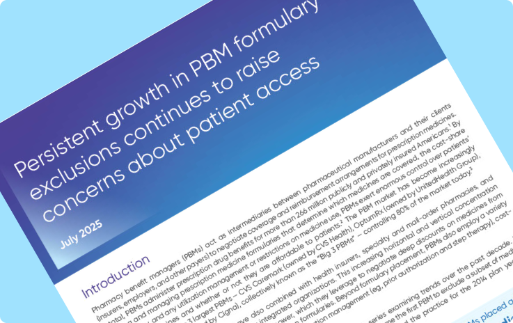 Persistent Growth in PBM Formulary Exclusions Continues to Raise ...