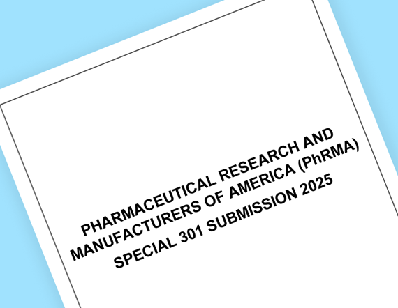 PhRMA Special 301 Submission 2025 | PhRMA