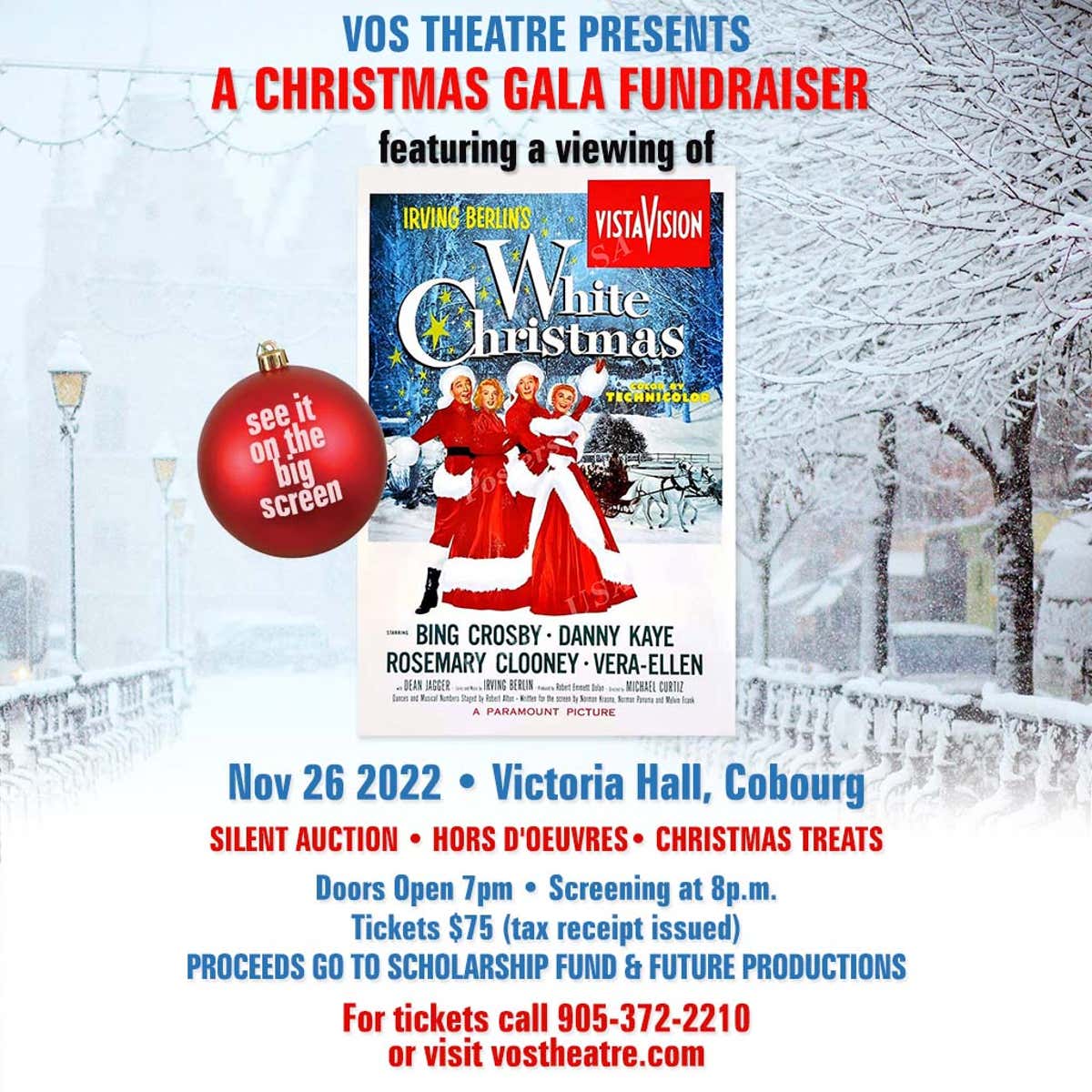 Christmas Gala Tickets On Sale Now! | VOS Theatre