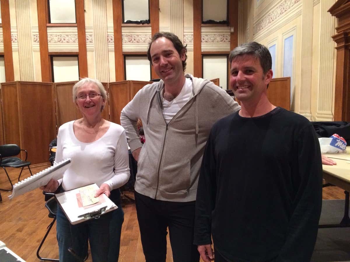 White Christmas Director Steve Russell & Co-Producer Florence Fletcher ...