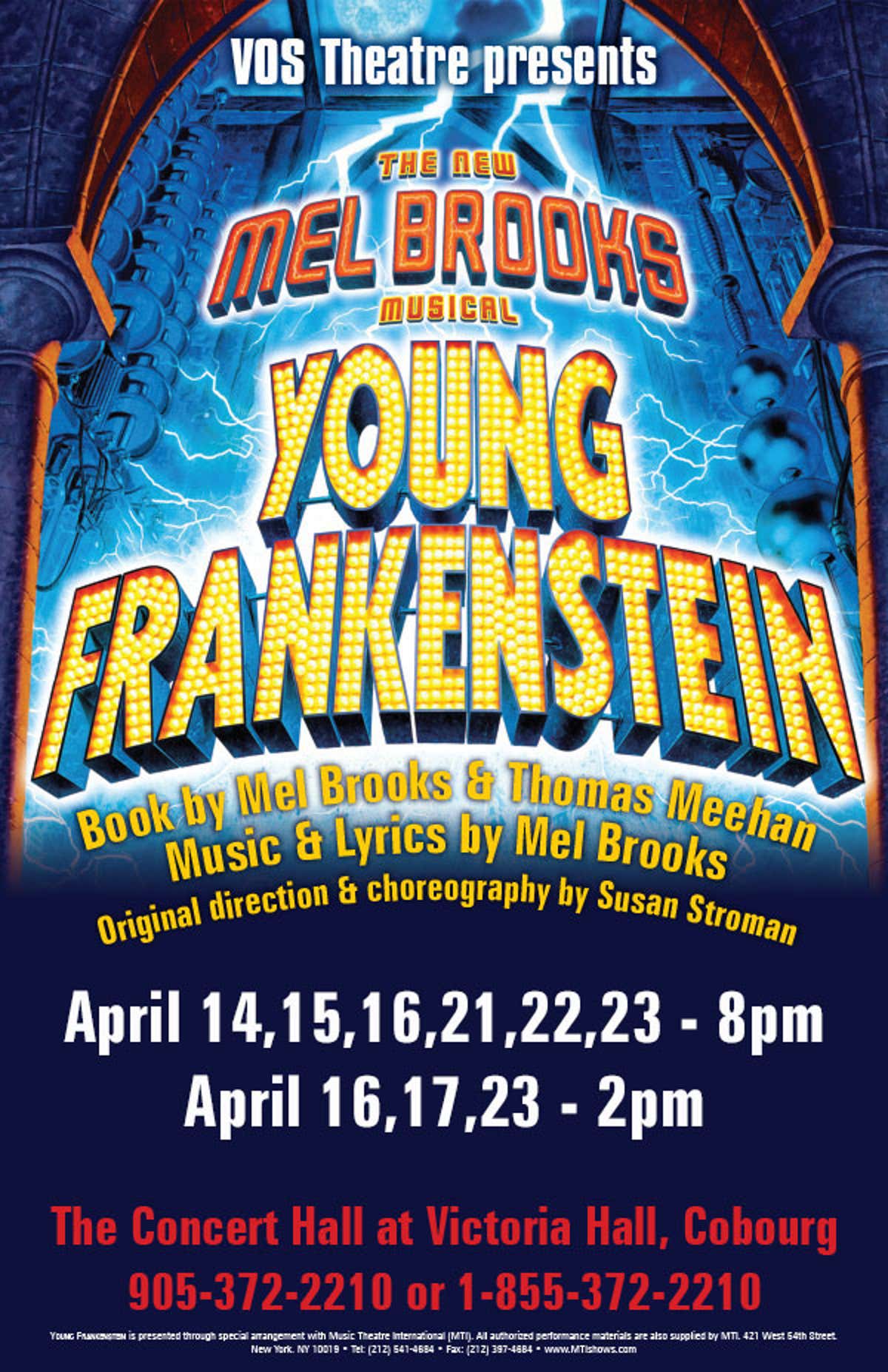 Announcing: The Cast of Young Frankenstein | VOS Theatre